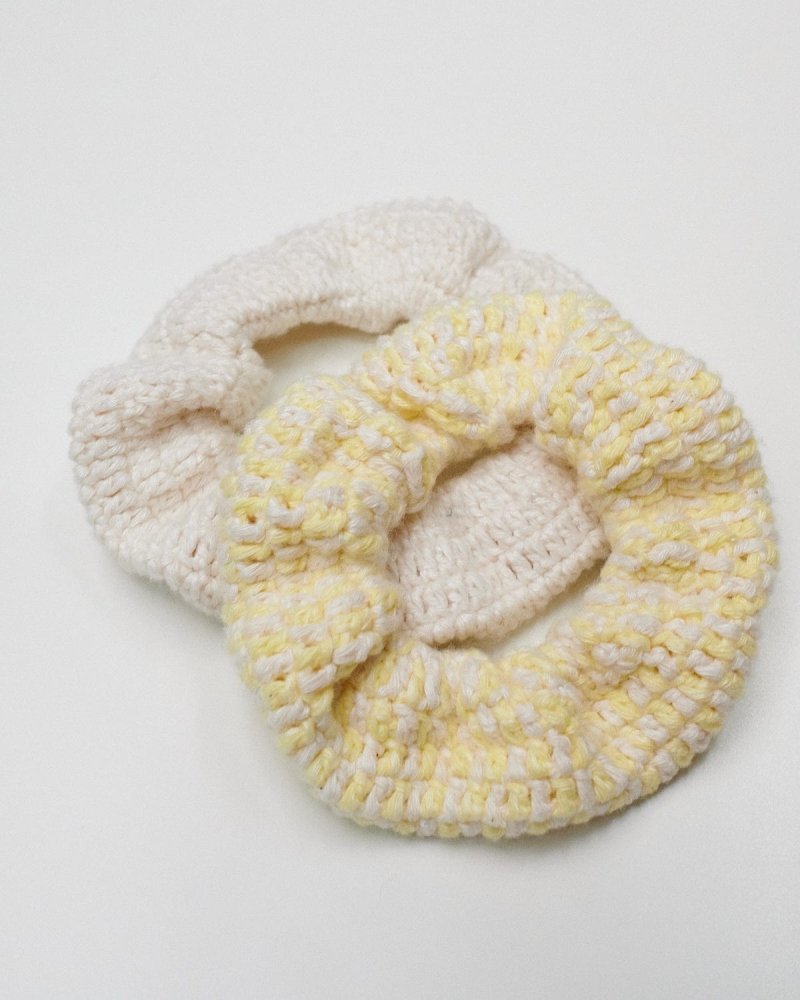 Ramunės: Oat Cotton Scrunchie – The Knotty Ones