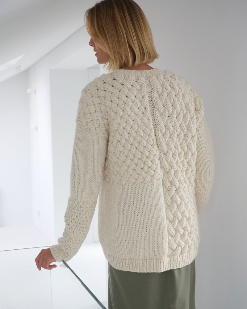 Heartbreaker: Seal Salt Alpaca & Wool Sweater – The Knotty Ones