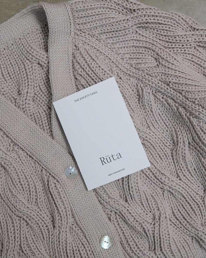 Nemunas: Silver Grey Merino Wool Cardigan – The Knotty Ones