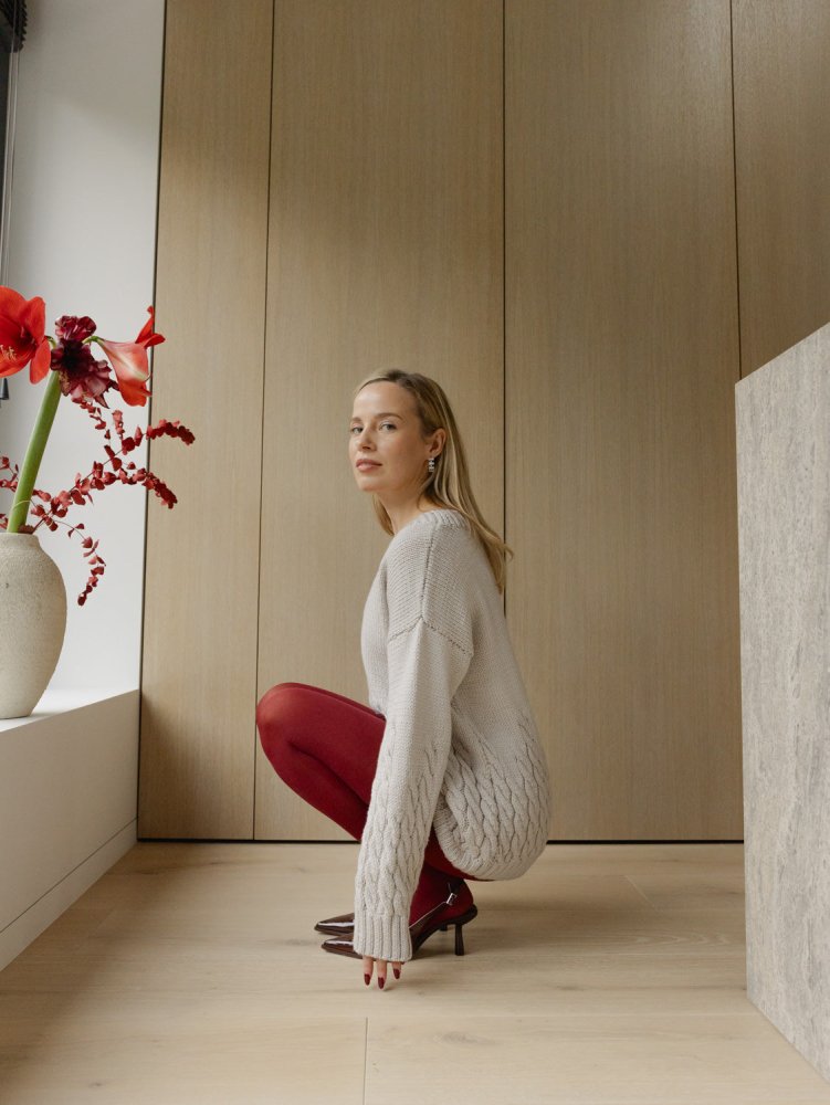 Slėniai: Silver Grey Merino Wool Sweater – The Knotty Ones